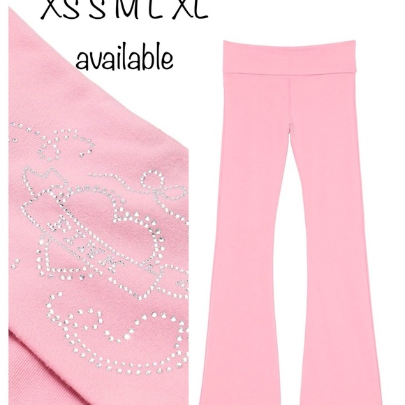 PINK Victoria's Secret | Pants & Jumpsuits | Vs Pink Valentines Day ...